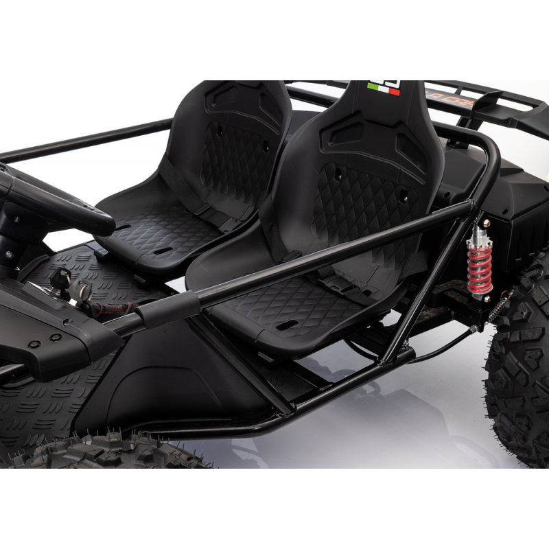 BUGGY ELÉCTRICO DOS PLAZAS PARA NIÑOS 48 V-800 W - pequenenes