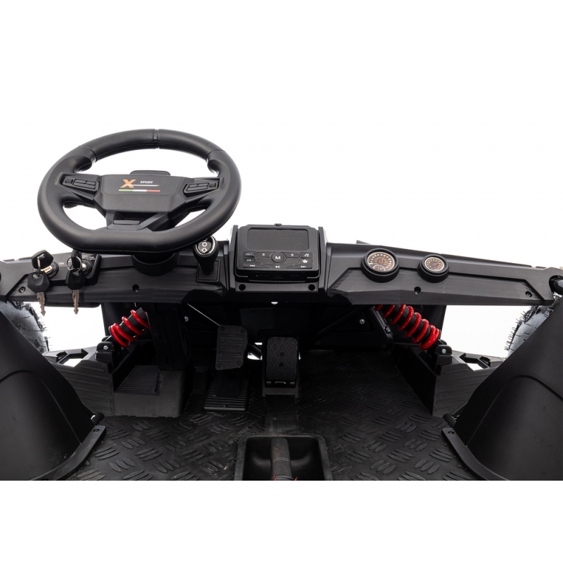 BUGGY ELÉCTRICO DOS PLAZAS PARA NIÑOS 48 V-800 W - pequenenes