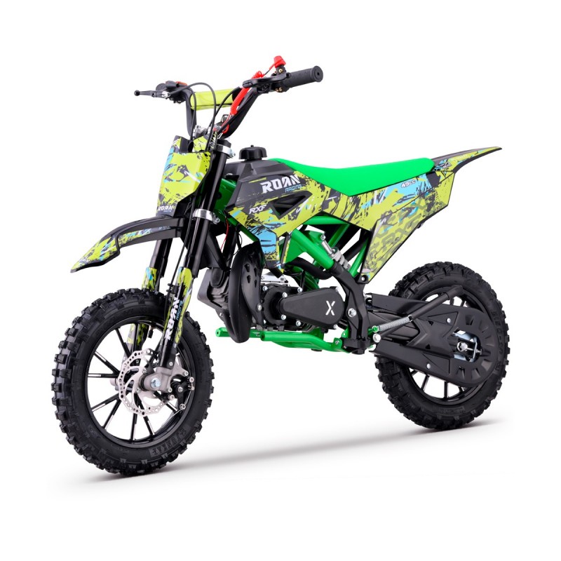 MINIMOTO CROSS GASOLINA PARA NIÑOS ROAN RXF 49 CC 4,5 CV - PEQUENENES